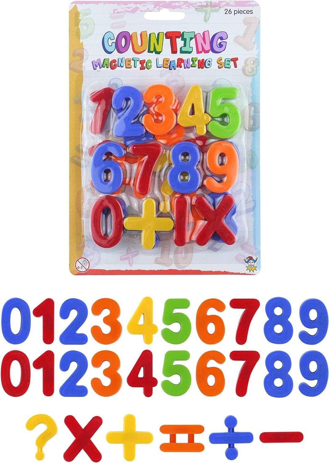 26 Magnetic Numbers Set Kids Educational Learning Counting - Etsy