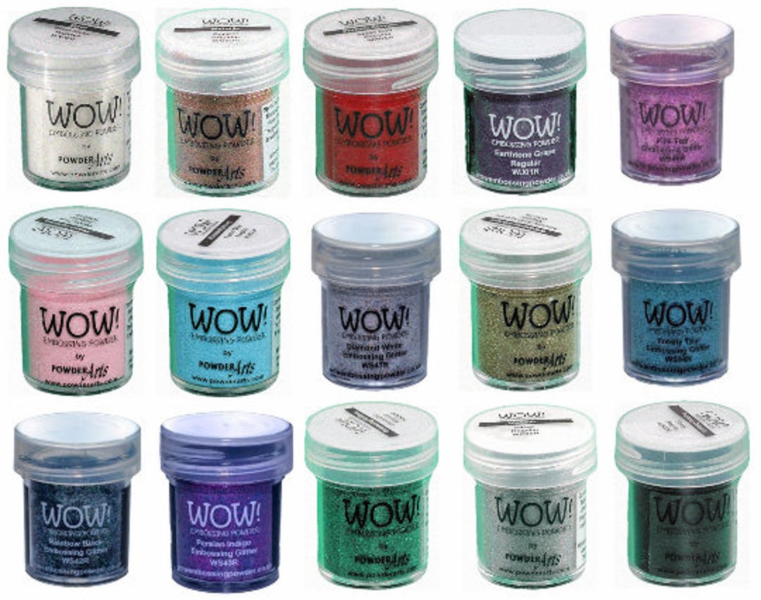 Pastel and Opaque WOW Embossing Powders - Etsy Nederland