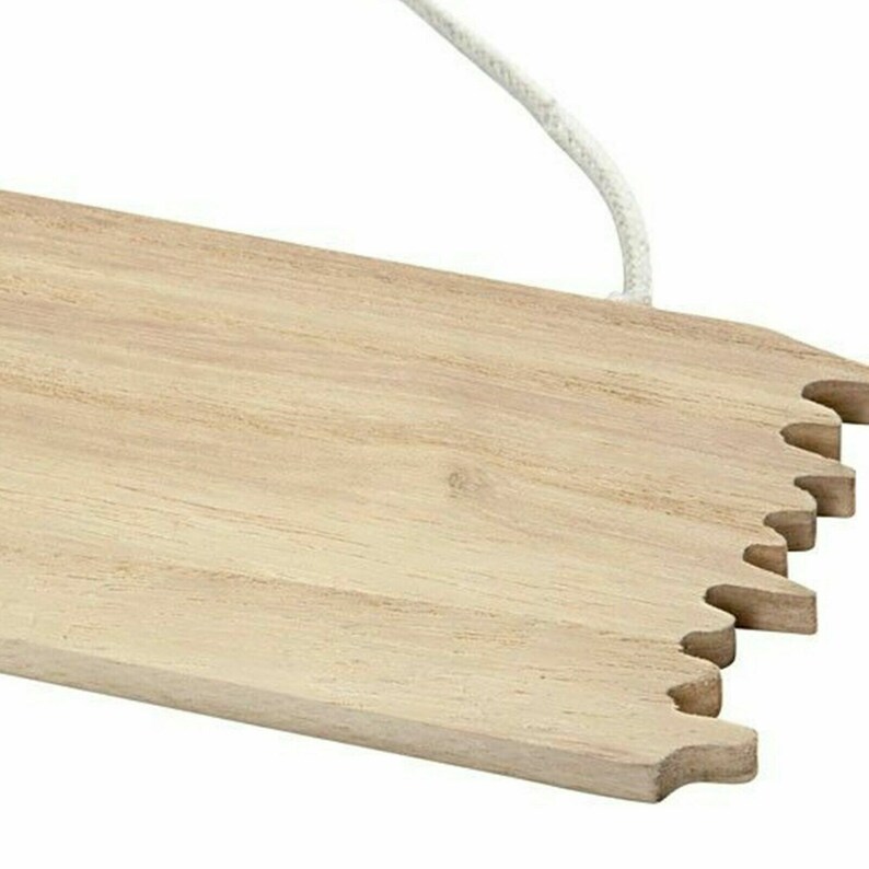 Blank Wooden Hanging Door Sign Jagged Edges Open Close Welcome - Etsy