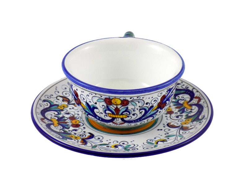 Tazza Da Tè Ricco Deruta - Etsy