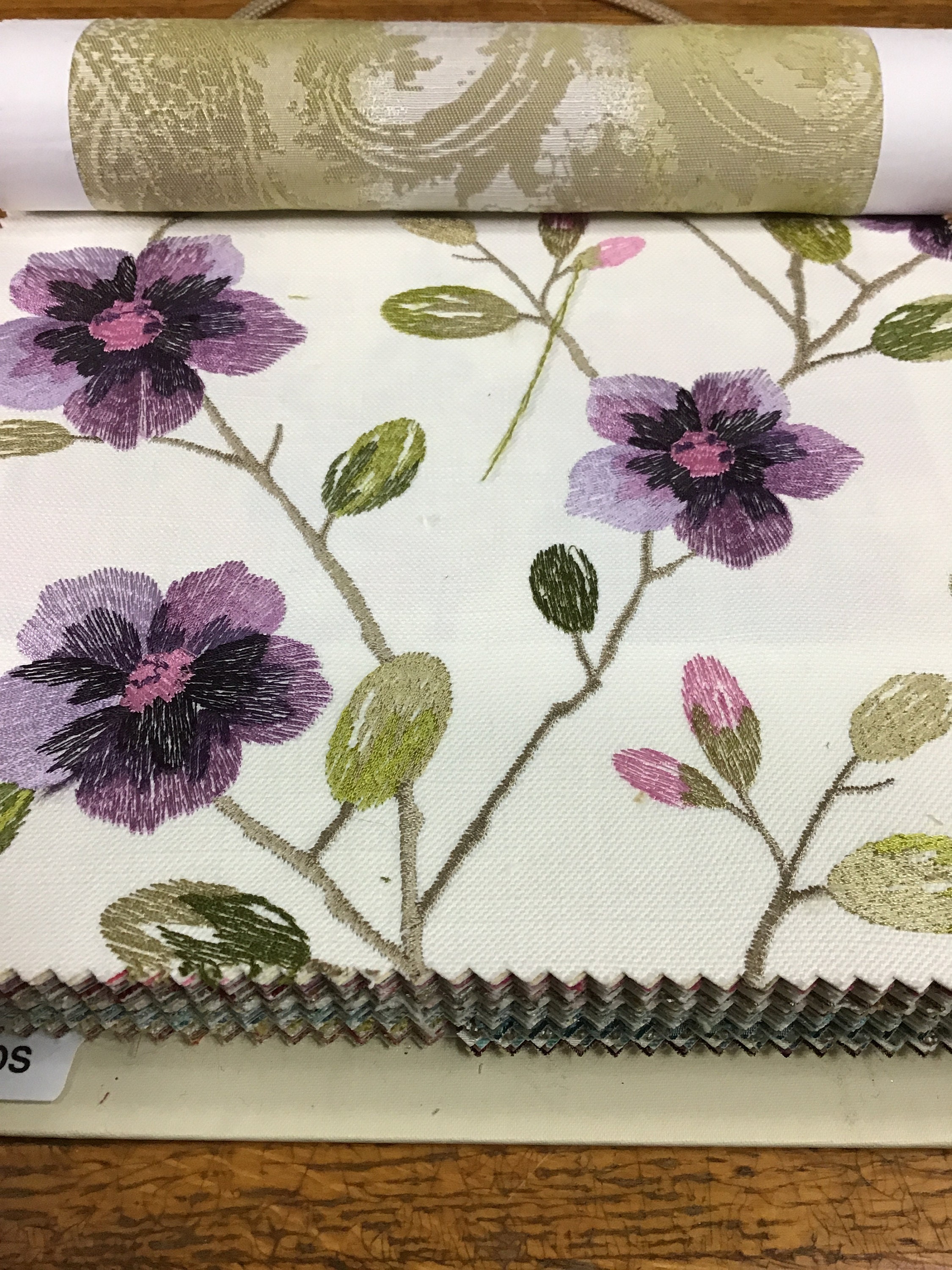 Carole Fabrics Reserve Garden Gala Fabric Swatch Book Bright | Etsy