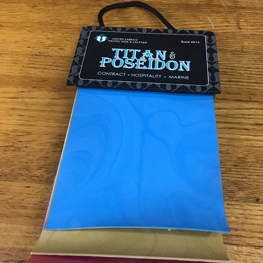 Titan & Poseidon Bright Colors Vinyl Sample Book - Etsy