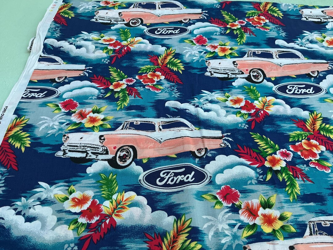 Uncommon 3 Yards Licensed Hawaiian Ford Fabric - Etsy