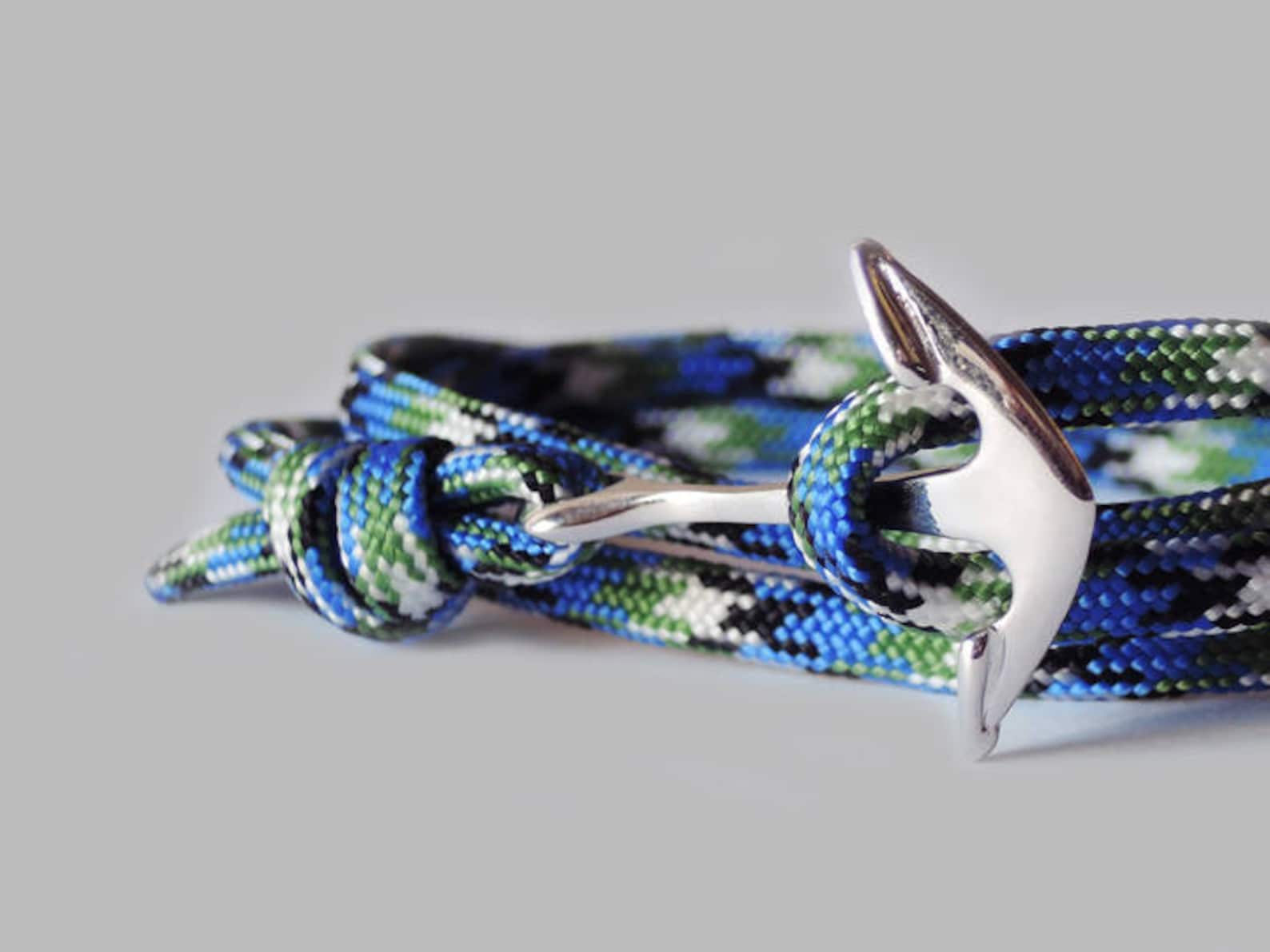 Anchor Rope Bracelet Nautical Bracelet Nautical Anchor | Etsy