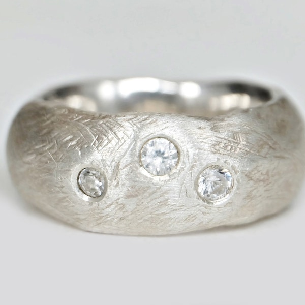 Solid Silver Rings - Etsy