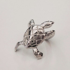 Ear Cuff Turtle, Ear Cuff Climber, Silver Ear Cuff, Turtle Earring ...