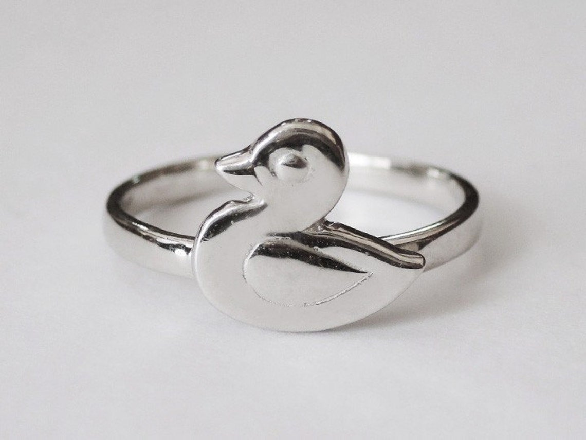 Duck Ring Duck Jewelry Duck Accesories Animal Ring Animal | Etsy