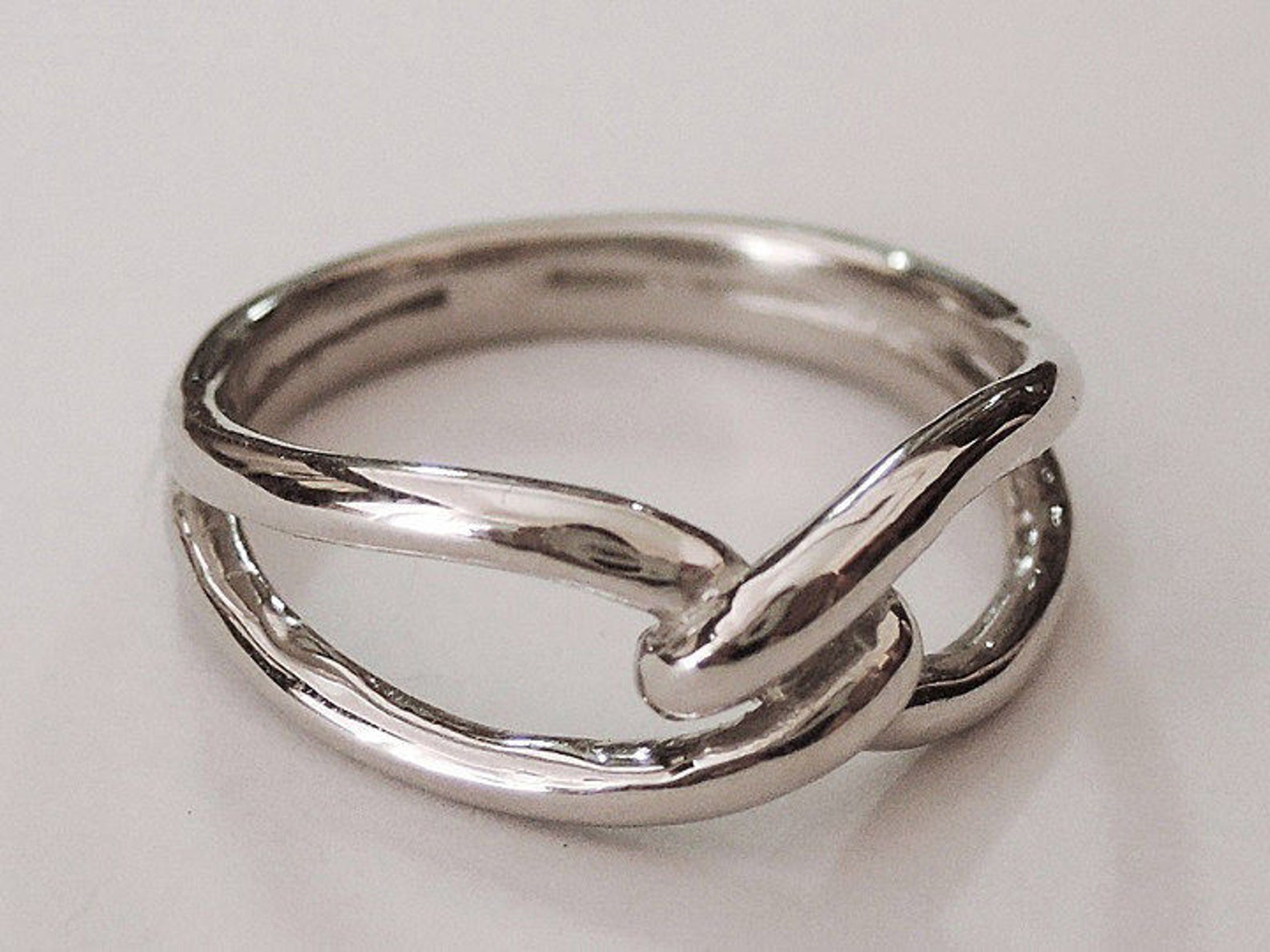 Open Circle Ring Open Circle Ring Silver Circle Ring | Etsy