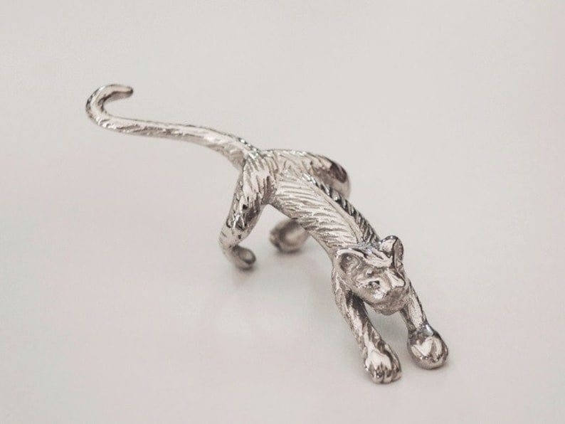 Ear Cuff Tiger Ear Cuff Climber Silver Ear Cuff Tiger - Etsy