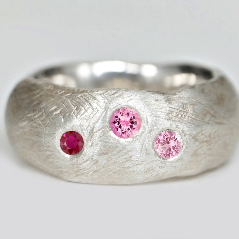 Unique Silver Ring - Etsy