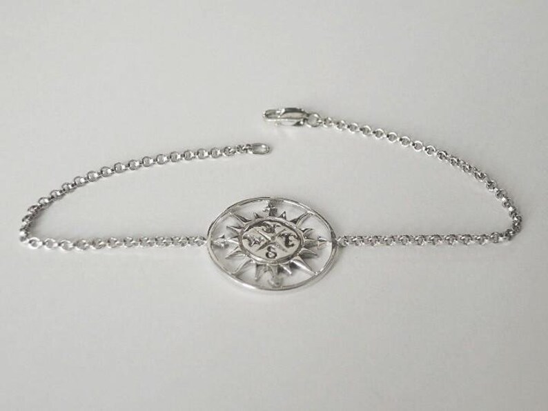 Compass Bracelet Compass Bracelet Friendship Compass - Etsy