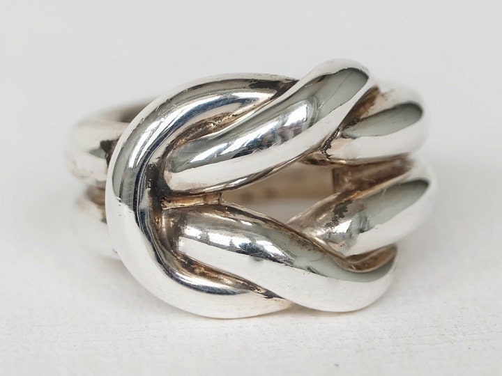 HEAVY TWIST RING Rope Ring Twisted Ring Stack Ring Silver - Etsy