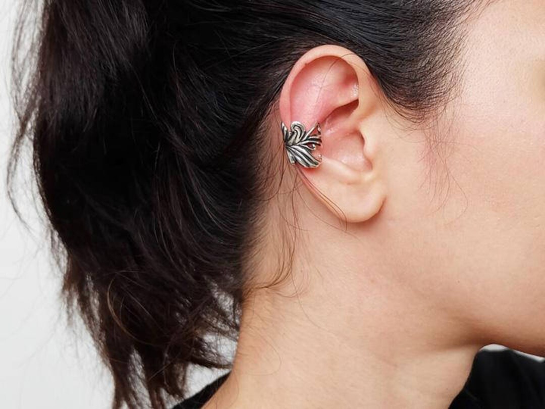 Butterfly Ear Cuff, Butterfly Ear Wrap, Wings Ear Climbers, Butterfly ...