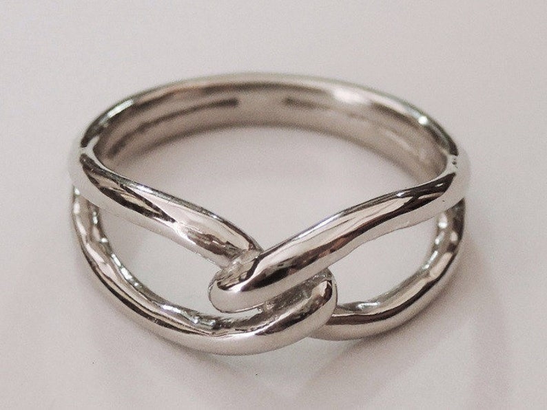 Open Circle Ring Open Circle Ring Silver Circle Ring | Etsy
