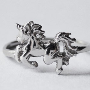 Unicorn Ring, Unicorn Jewelry, Unicirn, Unicorn Knuckle Ring, Knuckle ...