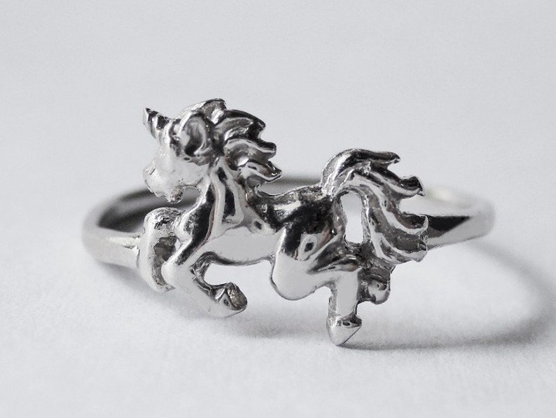 Unicorn Ring Unicorn Jewelry Unicirn Unicorn Knuckle Ring - Etsy