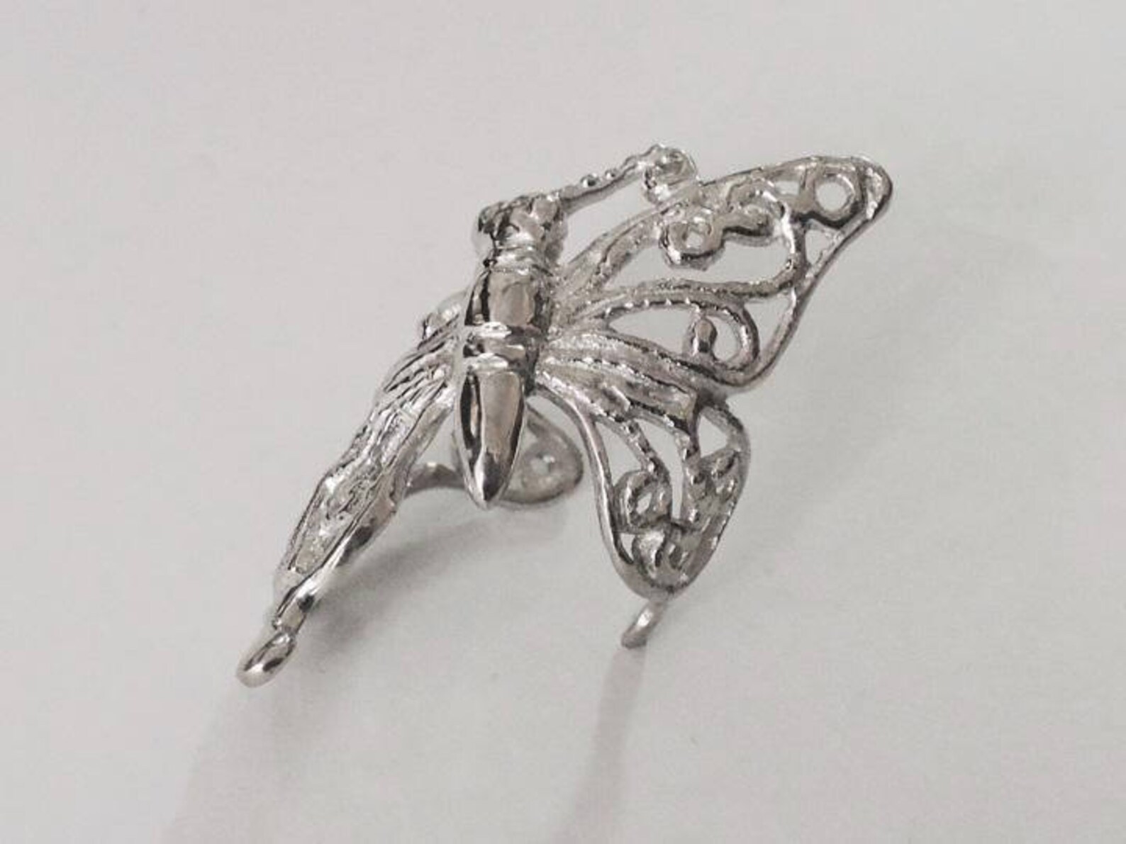 Butterfly Ear Cuff, Butterfly Ear Wrap, Wings Ear Climbers, Butterfly ...
