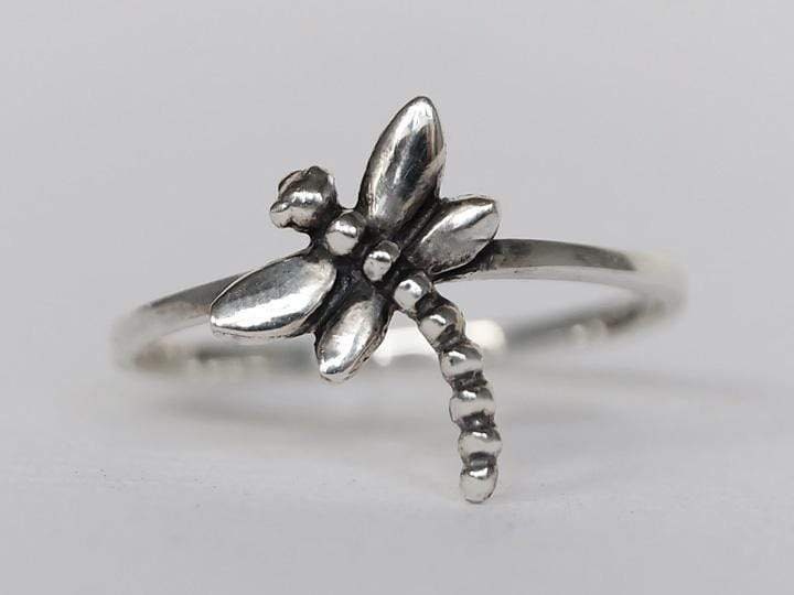 Dragonfly ring sterling silver dragonfly ring dragonfly | Etsy