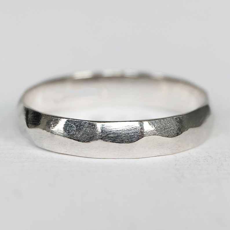 Hammer-Daumen-Ring Silber Daumenring Daumenring gehämmert - Etsy.de
