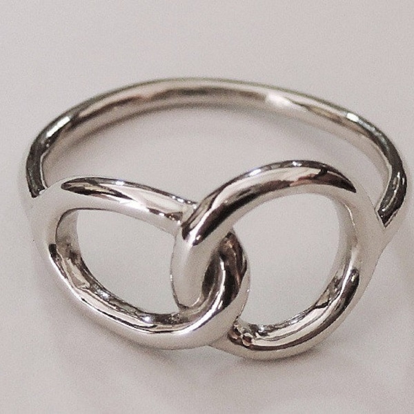 Silver Circle Ring - Etsy