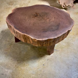 Rustic Log Coffee Table - Etsy