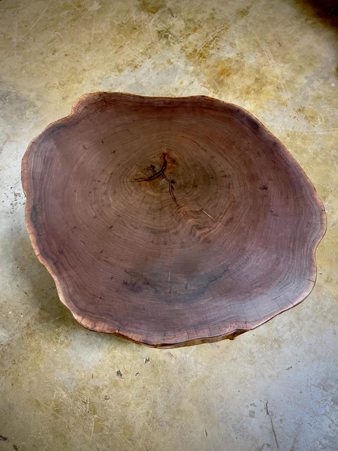 Rustic Log Coffee Table - Etsy
