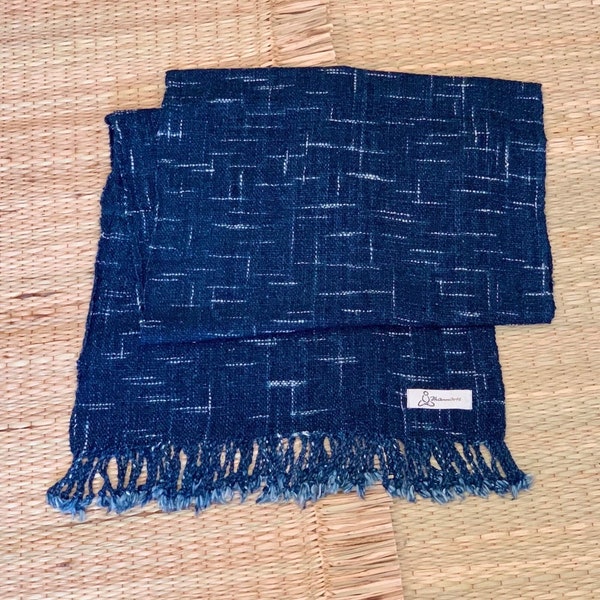 Indigo Scarf - Etsy