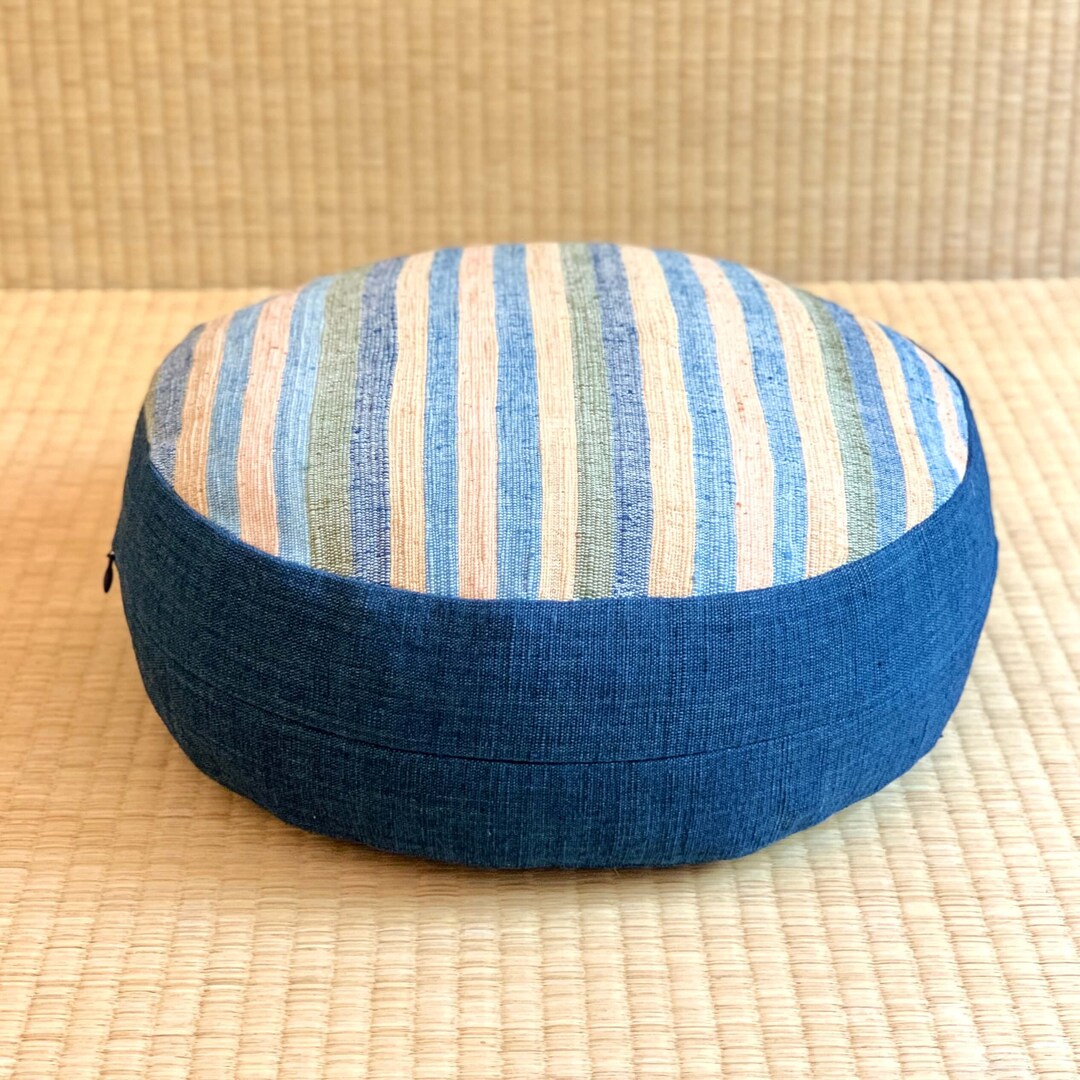 Zeitgeist Natural Indigo Organic Buckwheat Hull Zafu ZGZ5 - Etsy