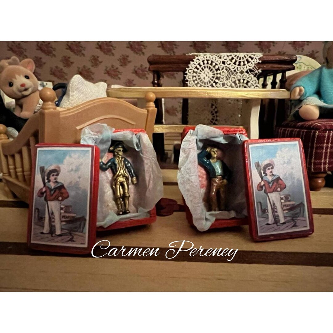 New 1:12 Mini Toy Navy Soldier Dollhouse Toy - Etsy