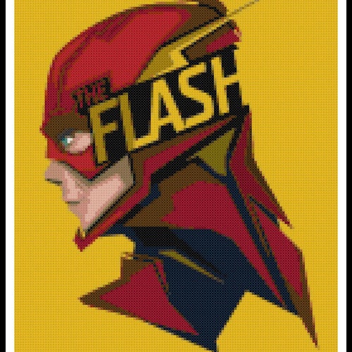 CW Flash Cross Stitch Pattern - Etsy