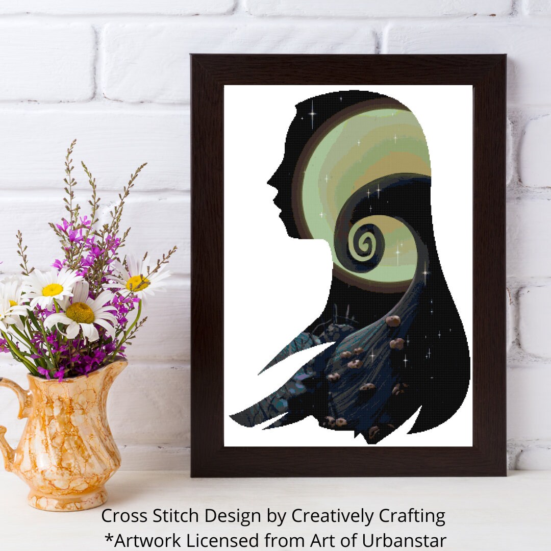 Nightmare Doll Cross Stitch Pattern - Urbanstar Princess Series - Etsy