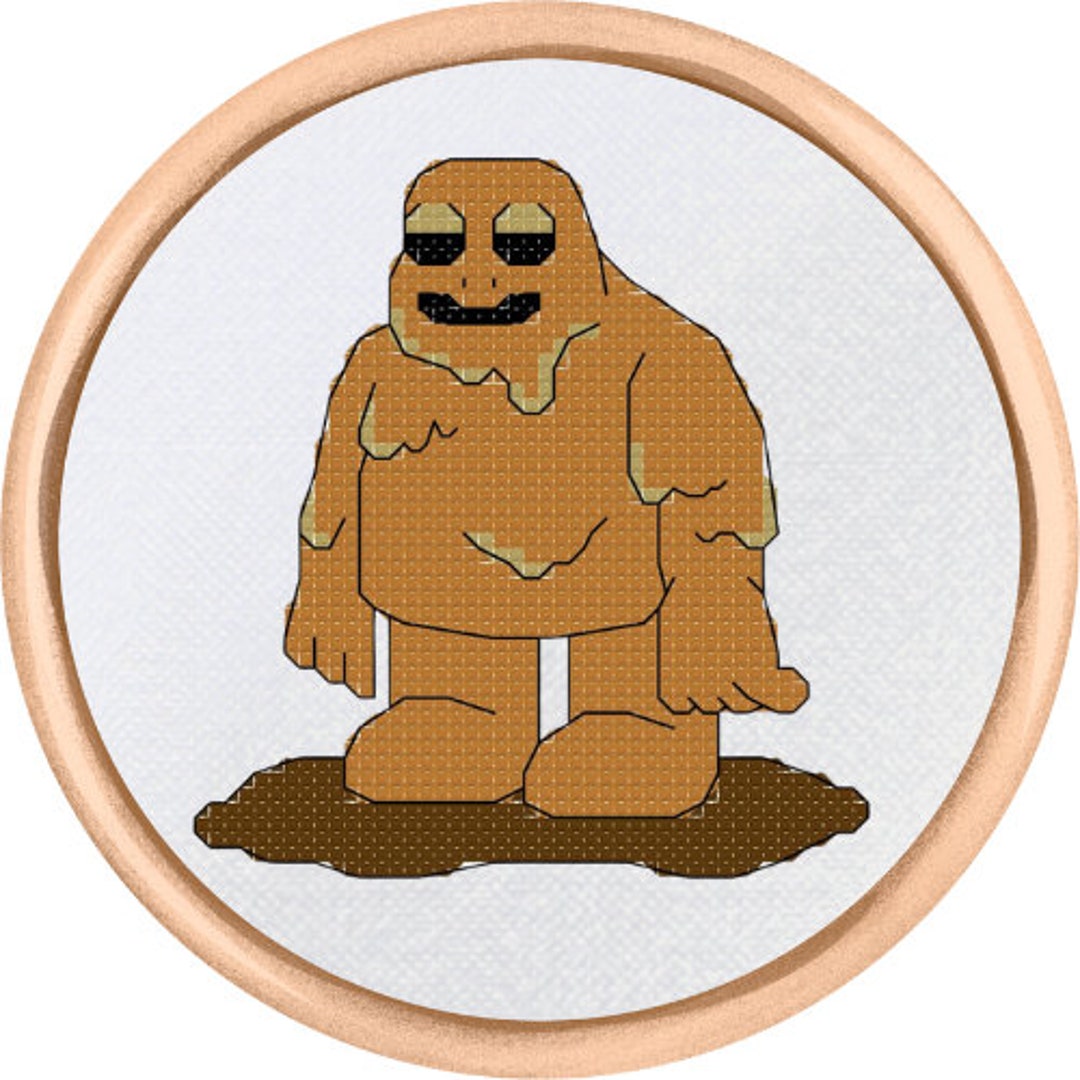 Golem Cross Stitch Pattern - PDF Download - Etsy