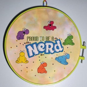 Nerds Cross Stitch Pattern - Proud to Be a Nerd - Candy - Etsy