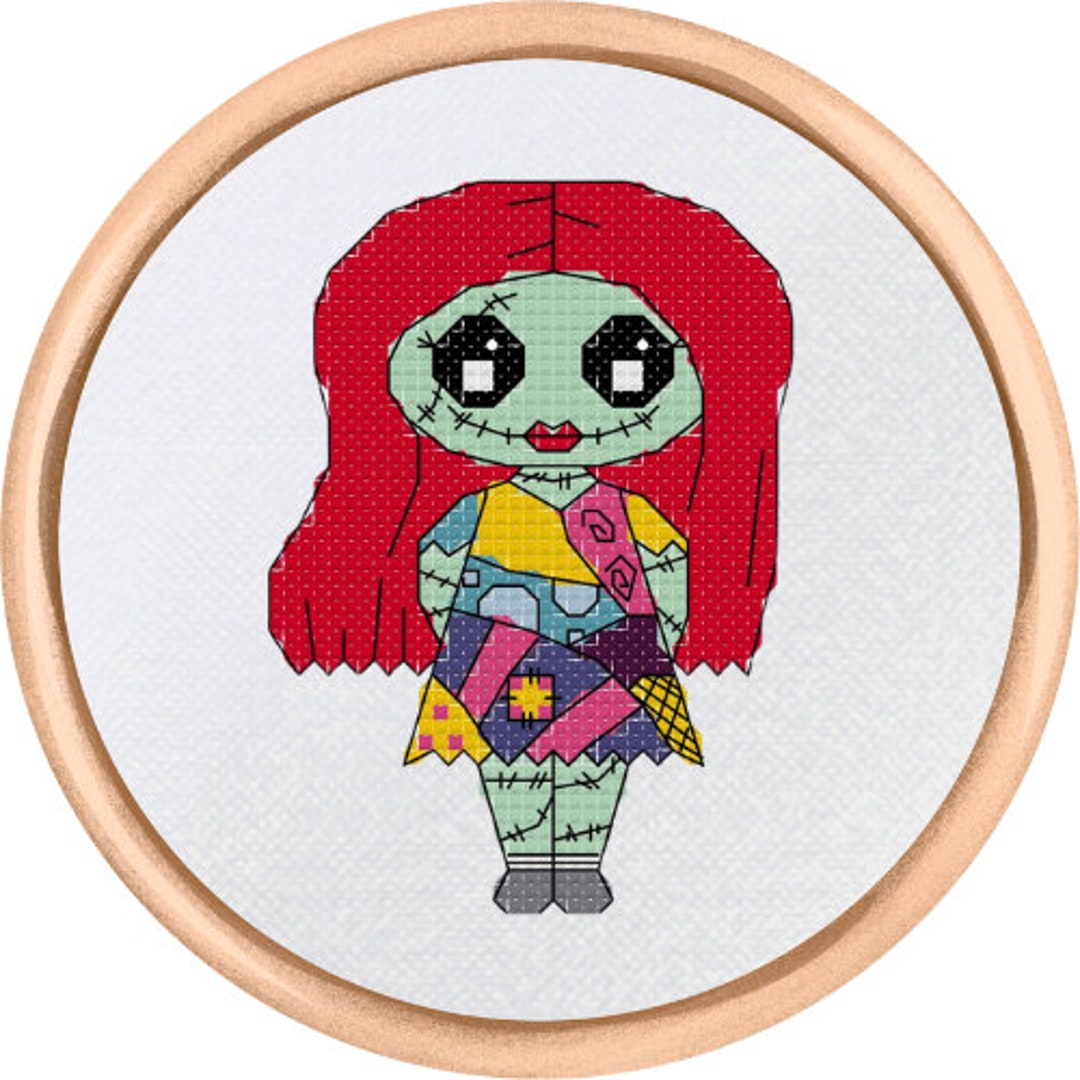 Sally Cross Stitch Pattern NBC Nightmare Before Christmas - Etsy