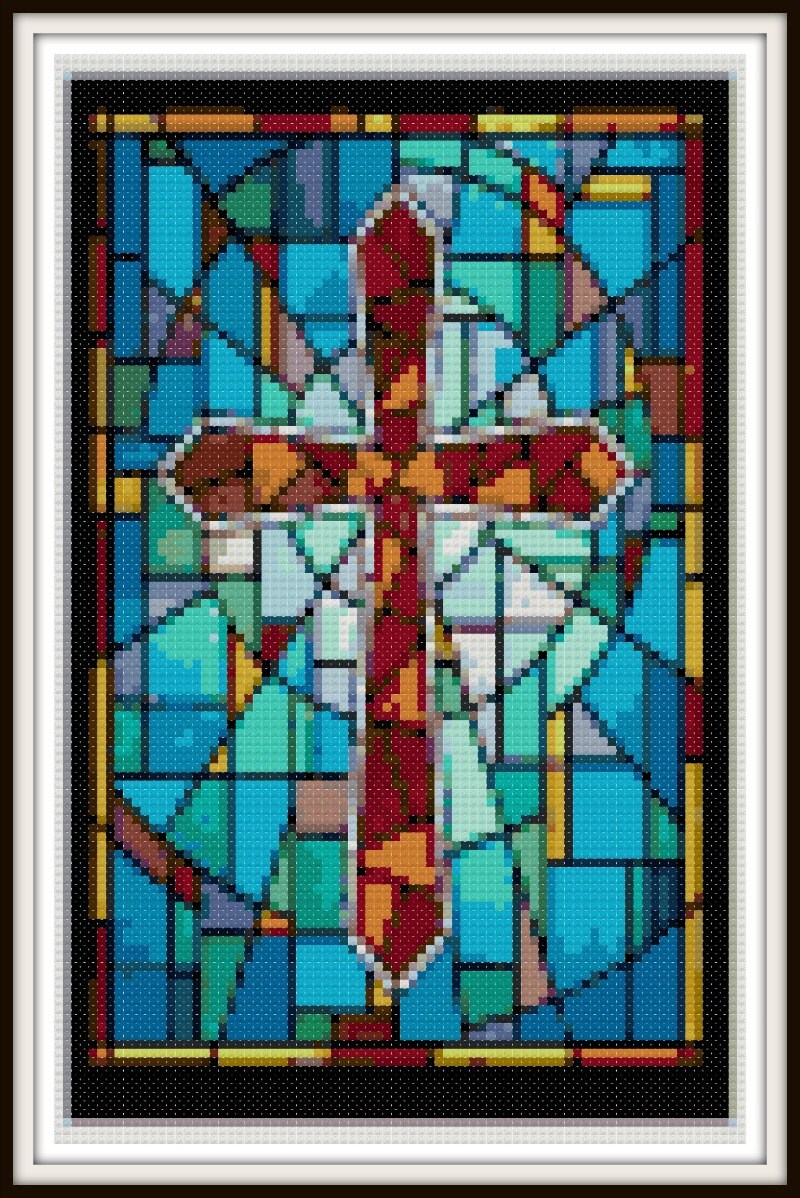 Spiritual Cross Stitch Pattern Religious Spiritual Cross - Etsy Canada