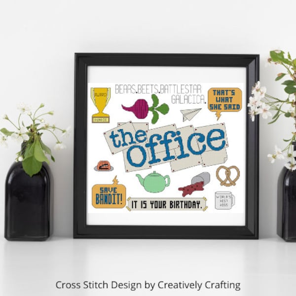 The Office Cross Stitch - Etsy