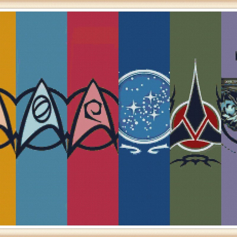 Star Trek Pattern - Etsy