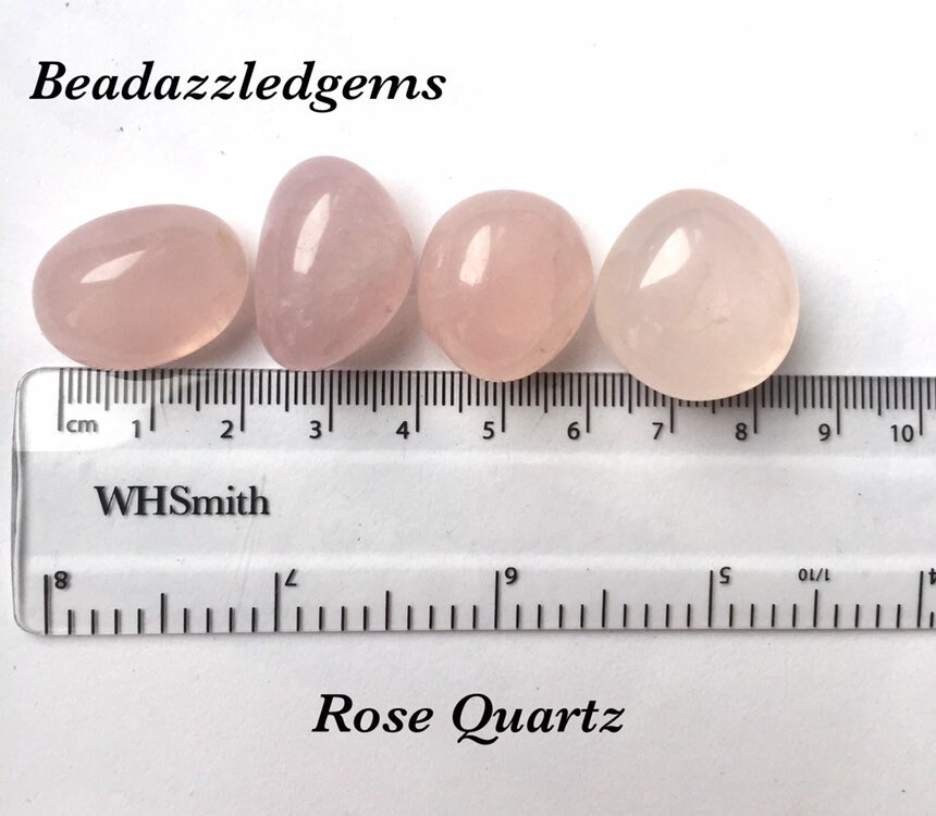 Rose Quartz Tumble Stone - Crystal Rose Quartz- Love Crystal - Etsy