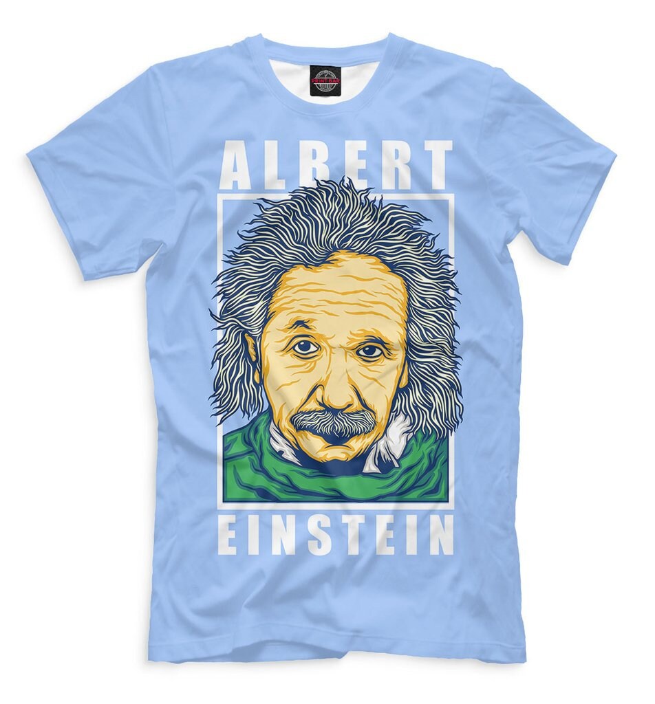 Albert Einstein Tshirt Full Print T-shirt Awesome T-shirt | Etsy