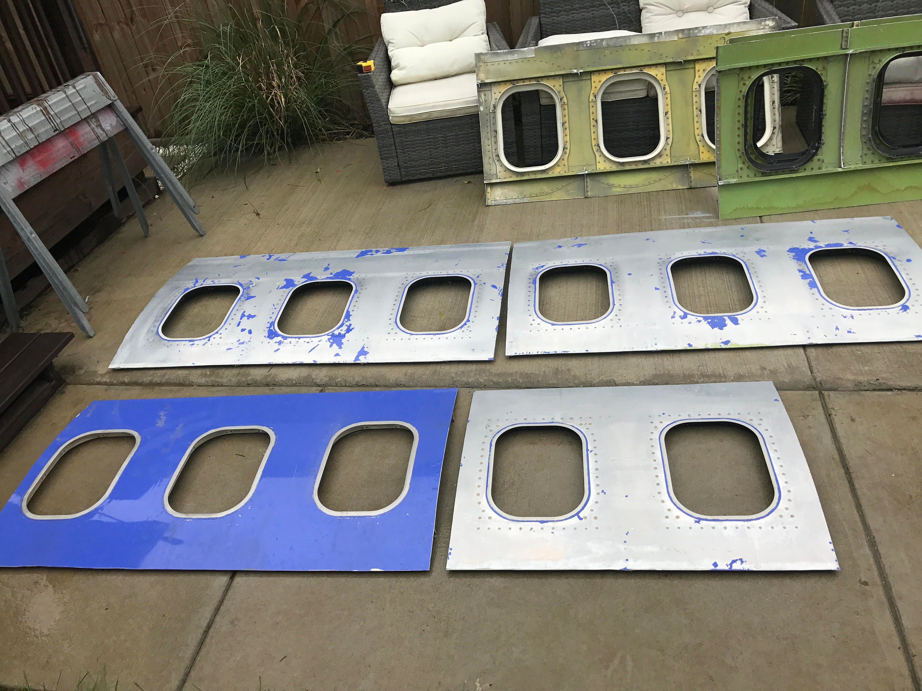 Fuselage Art Airplane Window Double Window - Etsy