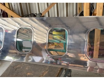 Airplane Window, Fuselage, Three-window Panel - Etsy