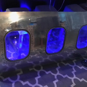 Airplane Window, Fuselage, Three-window Panel - Etsy