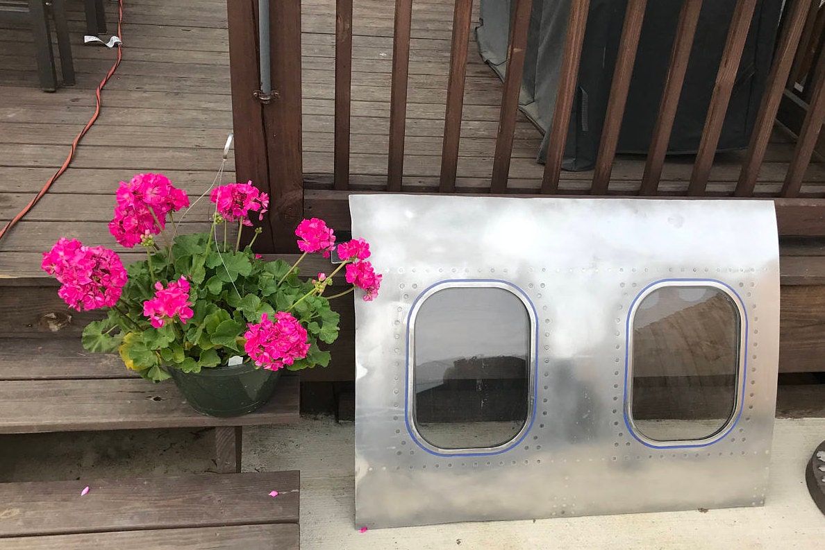 Fuselage Art Airplane Window Double Window - Etsy