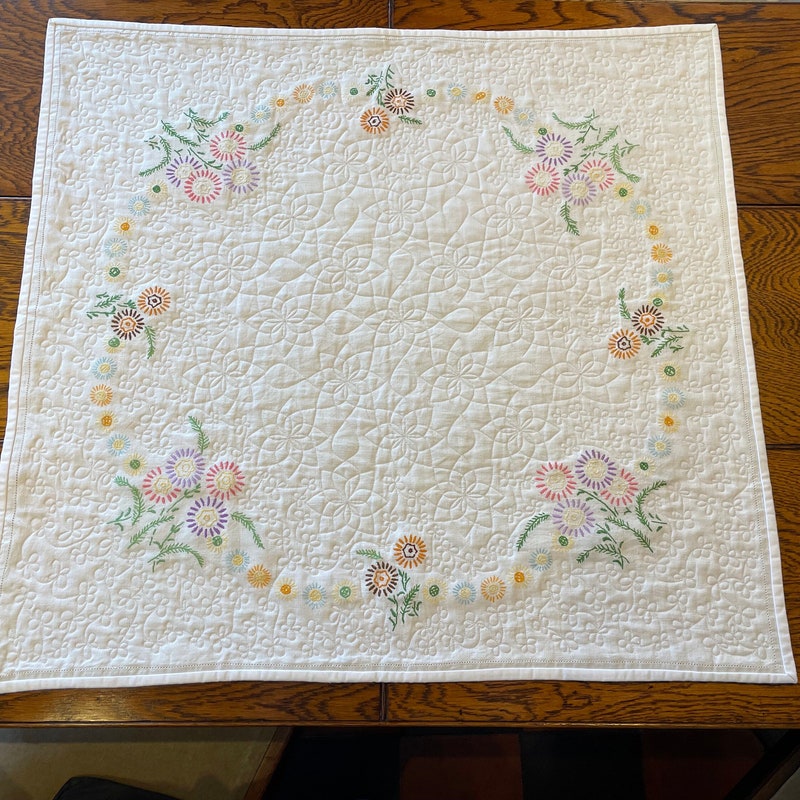 Quilted Tablecloth - Etsy