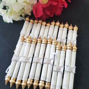 Royal Theme Menu or Program Scroll - Set of 25, Program Scroll, Menu ...