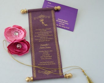 Disney Theme Mini Scroll in the Box Set of 25 Scroll | Etsy