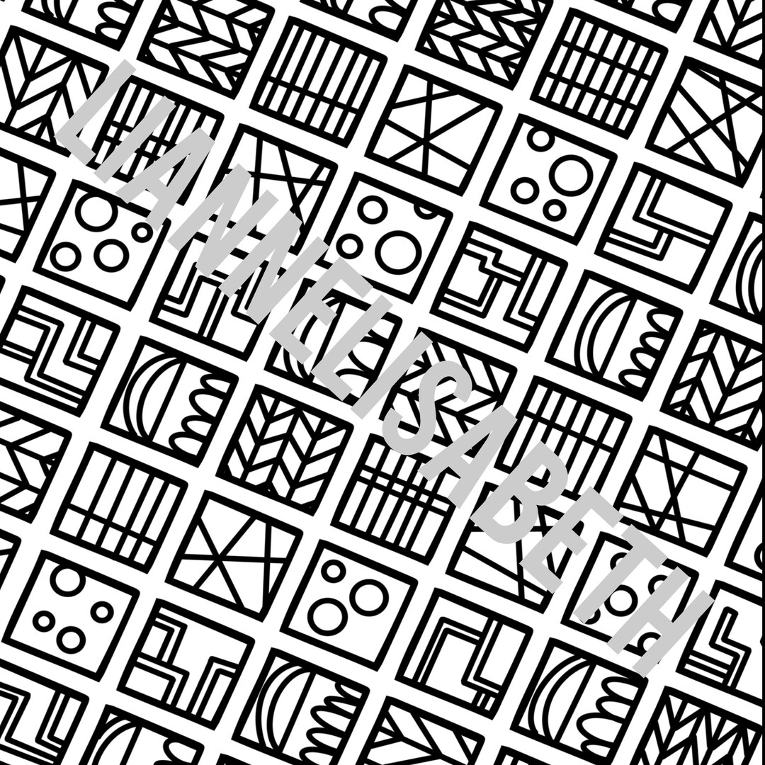 Coloring Page Abstract Patterns 16 - Etsy