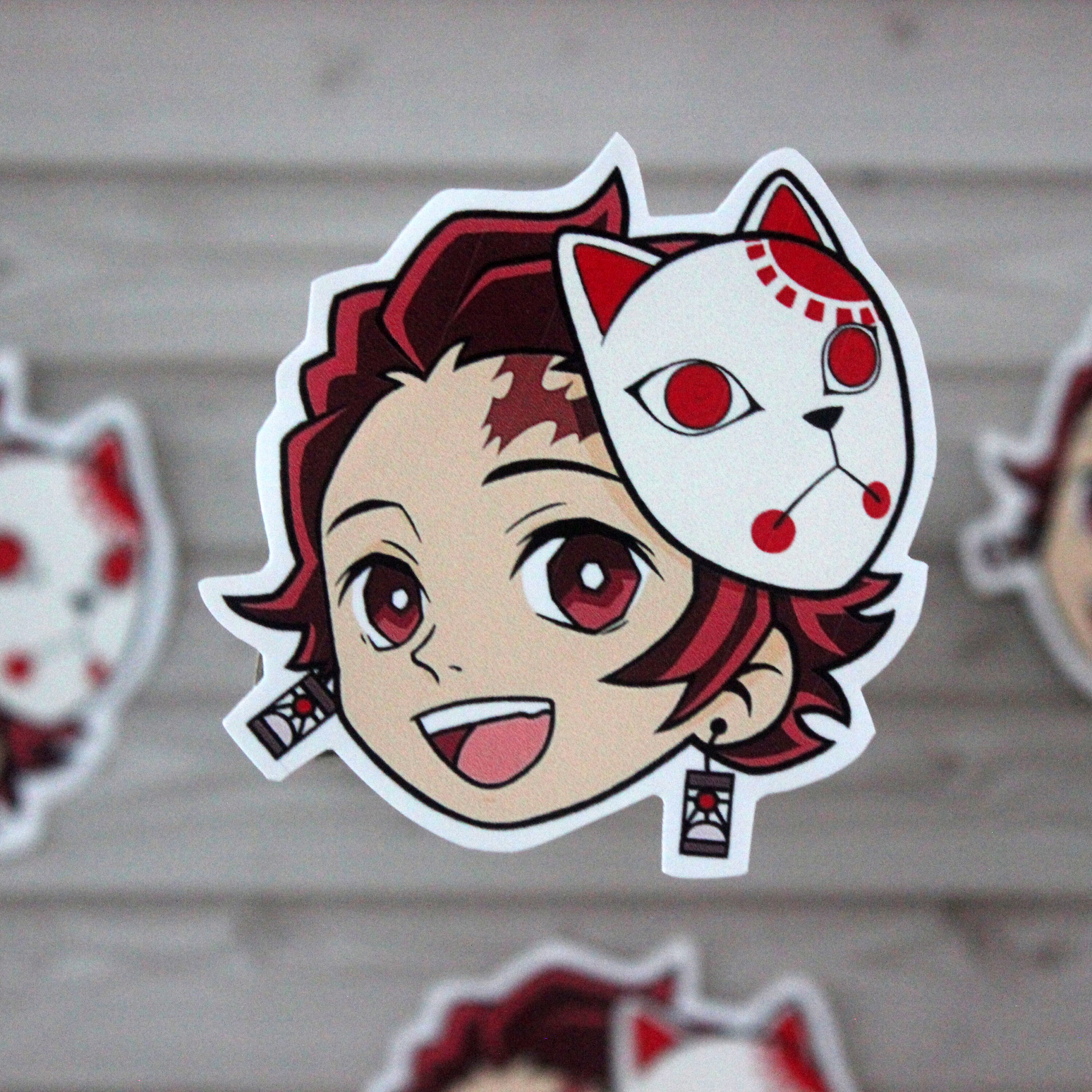 Demon Anime Shonen Stickers - Etsy