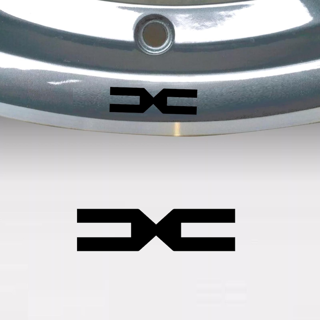 4 X Car Wheel Stickers Dacia Sport Logo Complete Colors of Your Choice ...