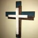 Unique 3-tier Wooden Cross, Rustic Wood Cross, Decorative Crosses, Wall ...